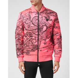 Philipp Plein Bomberjacke Tattoo