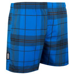 GUGGEN Mountain Herren Badehose Kariert