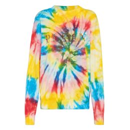 Philipp Plein Rundhalspullover Tie Dye