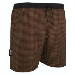GUGGEN Mountain Herren Badehose Kariert