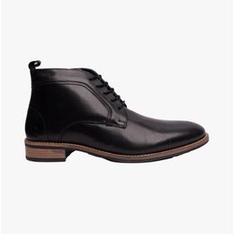 Hush Puppies DECLAN LACE Herren Ankle Boots Schwarz