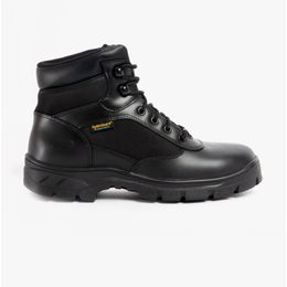 Skechers Work 77526EC/BLK WASCANA - BENEN Herren Leder Taktische Stiefel Schwarz