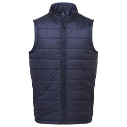 Premier Mens Recyclight Gepolstertes Gilet (Marine)