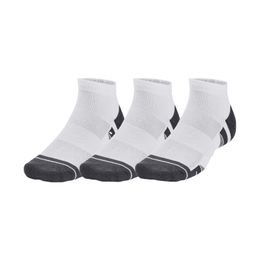 Under Armour - "Performance Tech" Socken f&uuml;r Herren/Damen Unisex (3er-Pack) (Wei&szlig;)