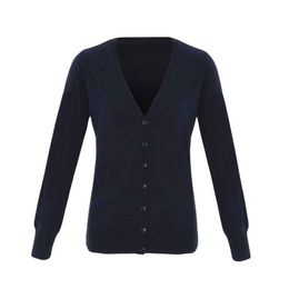 Premier - "Essential" Strickjacke V-Ausschnitt f&uuml;r Damen (Marineblau)
