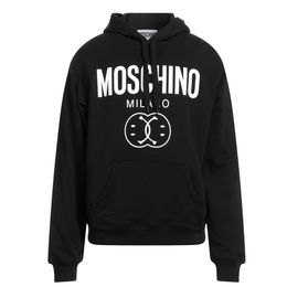 Moschino - Schwarzer Hoodie mit Doppel-Smiley