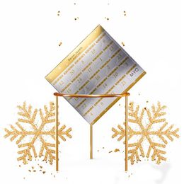 Adventskalender 24 &Uuml;berraschungsjuwelen - Gold und Kristall