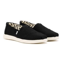 Toms Shoes TOMS Alpargata Plus Heritage Canvas Damen Espadrilles In Schwarz