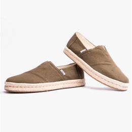 Toms Shoes ALPARGATA ROPE 2.0 Herren-Espadrilles Olivgr&uuml;n