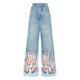 Philipp Plein Jeans Skater Fit Flame