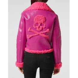 Philipp Plein Biker-Jacke Skull&Bones