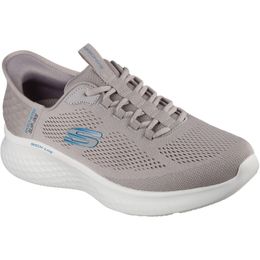 Skechers Skech-Lite Pro Primebase Textil Herren Taupe/Braun Sneakers