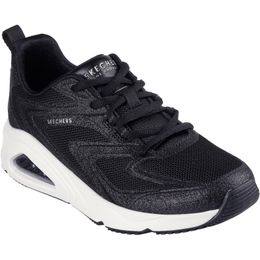 Skechers Tres-Air Uno Glit-Airy Damen Sneakers Schwarz