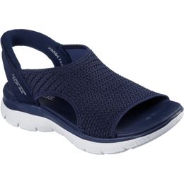 Skechers Summits Sweetly Evolved Textil Damen Sandalen Navy