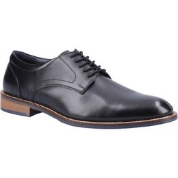 Hush Puppies Damien Schn&uuml;rschuhe aus Leder f&uuml;r Herren in Schwarz