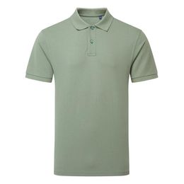 Asquith & Fox Herren Polo-Shirt, Kurzarm (Farngr&uuml;n)