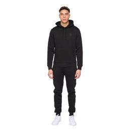 Duck and Cover - "Merchell" Hoodie und Jogginghosen-Set f&uuml;r Herren (Schwarz)