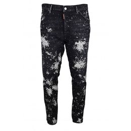 Dsquared2 Jean Relax Long Crotch Schwarz