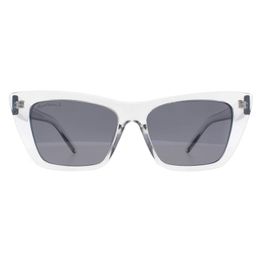 Montana Cat Eye Damen gl&auml;nzend grau rauchfarben polarisiert MP64