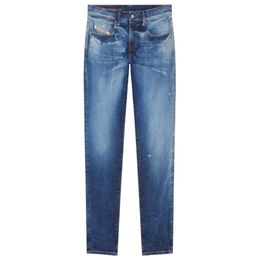 Diesel D-Strukt Distressed Blue Jeans