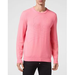 Philipp Plein Rundhalspullover Skull And Plein