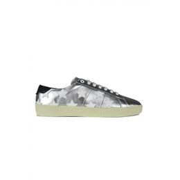 SAINT LAURENT Court Classic Sneakers Silber