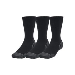 Under Armour - "Performance Tech" Socken f&uuml;r Herren/Damen Unisex (3er-Pack) (Schwarz)