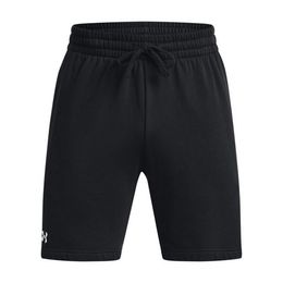 Under Armour - "Rival" Shorts f&uuml;r Herren (Schwarz/Wei&szlig;)