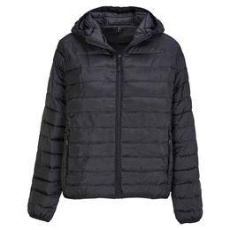 SOLS - "Stream" Steppjacke mit Kapuze f&uuml;r Damen (Schwarz)