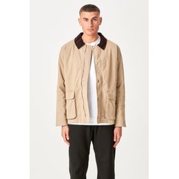 Twill-Jacke &ndash; Dunkler Sand