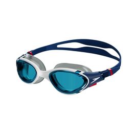 Speedo - "2.0" Passt sich dem Gesicht an Schwimmbrille f&uuml;r Herren/Damen Unisex (Blau/Wei&szlig;)