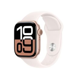 Apple Watch Series 10 (GPS + Cellular) 42mm Aluminiumgeh&auml;use Rosegold