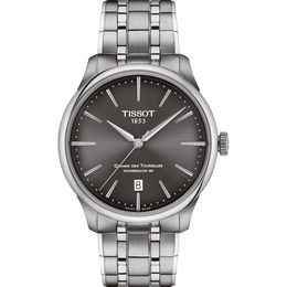 Tissot Chemin Des Tourelles Powermatic 80 Silber Herren Armbanduhr T1398071106100