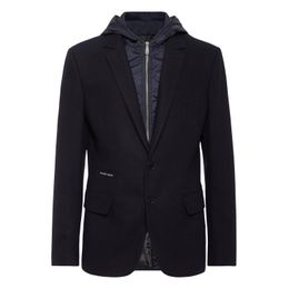 Philipp Plein Blazer mit Kapuze aus wasserabweisender Wolle
