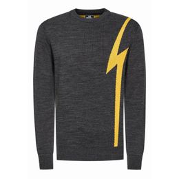 Rusty Neal Rundhals Flash Strick Pullover