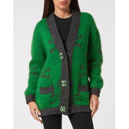 Philipp Plein Strickjacke Skull&Bones