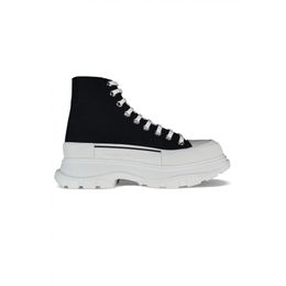 Alexander McQueen Sneakers Tread Slick Schwarz