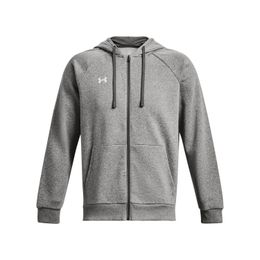 Under Armour - "Rival" Kapuzenpullover Durchgehender Rei&szlig;verschluss f&uuml;r Herren/Damen Unisex (Burgfelsen)