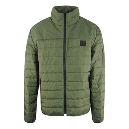 Ice Iceberg - Einfarbige, wattierte gr&uuml;ne Jacke