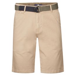 PETROL INDUSTRIES - Chino-Shorts mit G&uuml;rtel Breezeview Herren - Braun