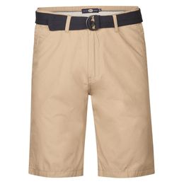 PETROL INDUSTRIES - Chino-Shorts mit G&uuml;rtel Tropico Herren - Braun