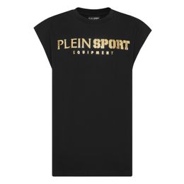 Plein Sport Tank Top T-Shirt Laminated