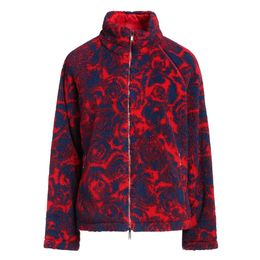 Burberry Wendbare Fleecejacke in Rosarot