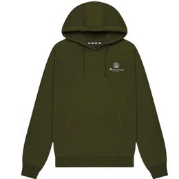 Aquascutum Active - Gr&uuml;ner Kapuzenpullover mit gro&szlig;em Logo
