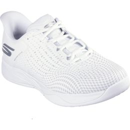 Skechers Performance Slip-ins Relaxed Fit Viper Court Reload Polyurethan Herren Wei&szlig; Sneakers