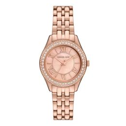 Michael Kors Mini Harlowe Damen Rose-Gold Uhr MK4845