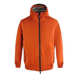 Aquascutum Active Rostorange Jacke Mit Kapuze