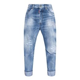 Dsquared2 - Tailored Combat Jeans - Blaue Jeanshose
