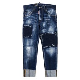 Dsquared2 - Sailor Jean - Dunkelblaue Jeanshose Mit Patch