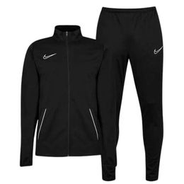 Nike Trainingsanzug-set Mit Wei&szlig;em Liniendetail In Schwarz